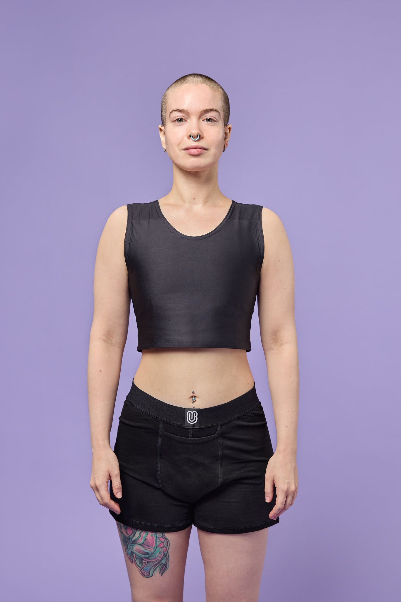 Binder Corto Urbasics Negro – Transtienda